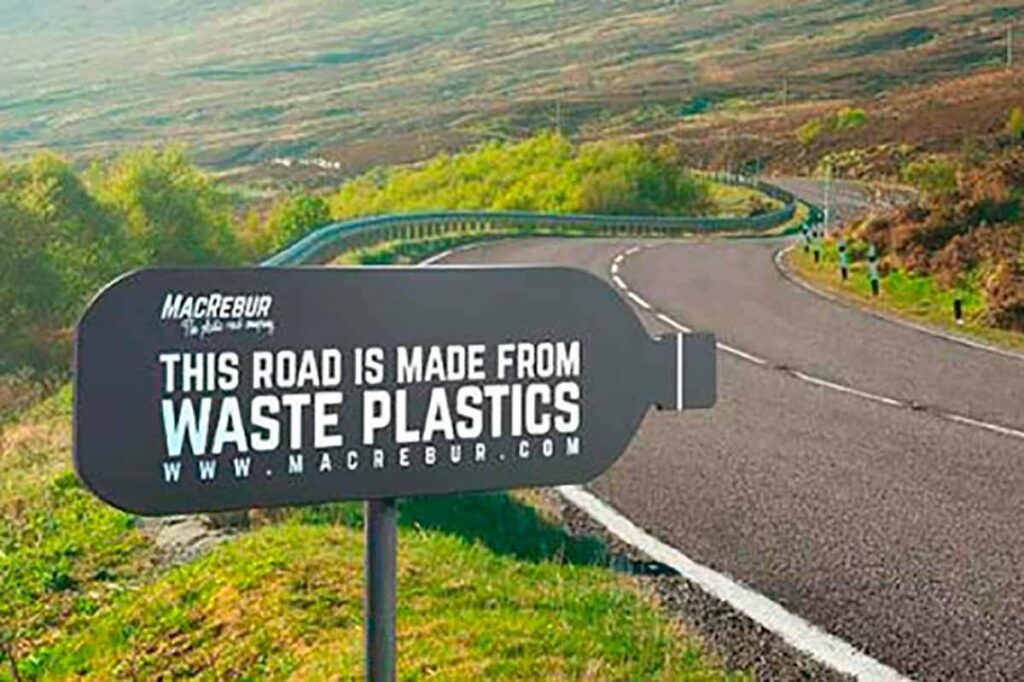 Em Rio Claro a primeira estrada no Brasil pavimentada com plástico ...